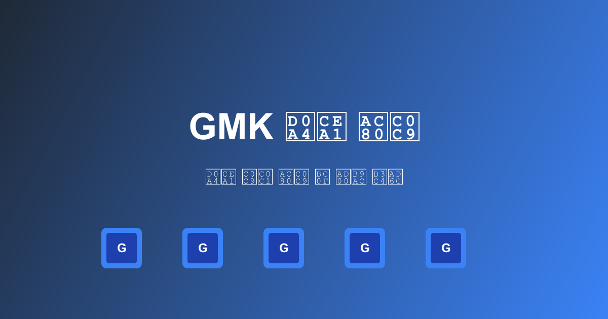 🎨 GMK 키캡 색상 검색 도구 | 2013-2025 모든 GMK 키캡 정보